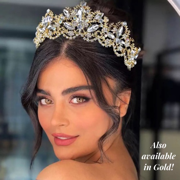 Accessories | Ice Princess Crystal Bridal Tiara Crown | Poshmark
